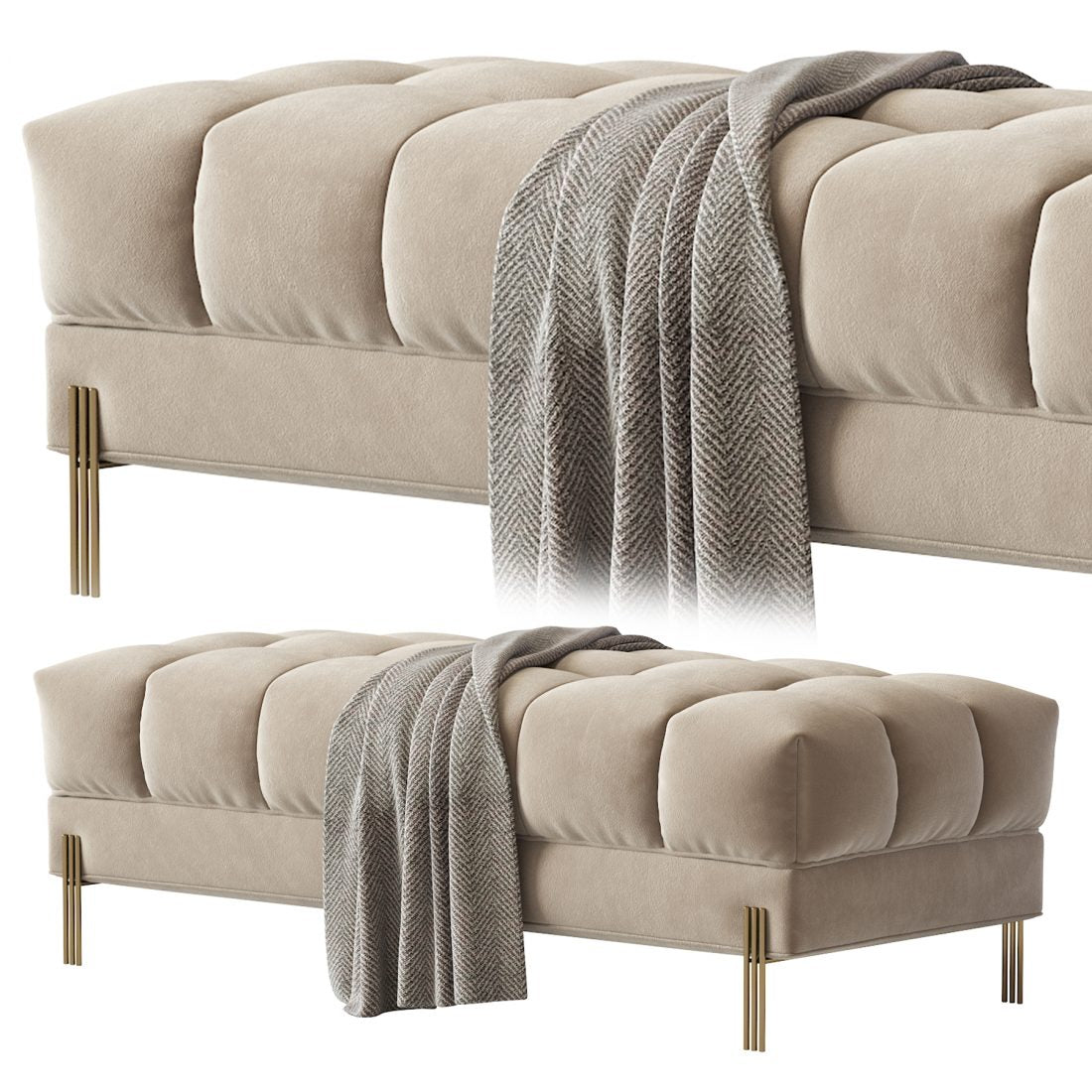 Adeline Sofa Bench – Designer Concepts - Furniture Store - Affordable ...