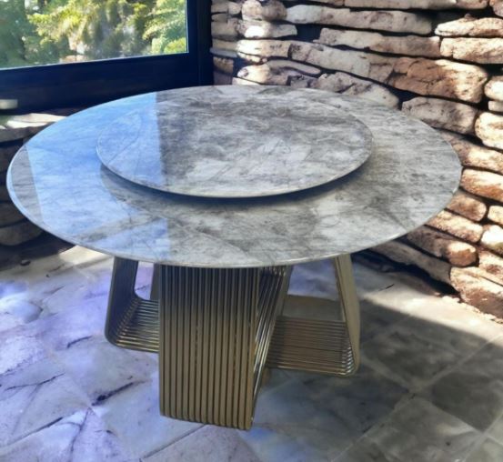 Andriva Luxury Round Marble Dining Table – Designer Concepts ...