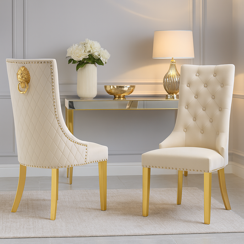 Paula High Back Dining Chairs – Designer Concepts - Furniture Store ...