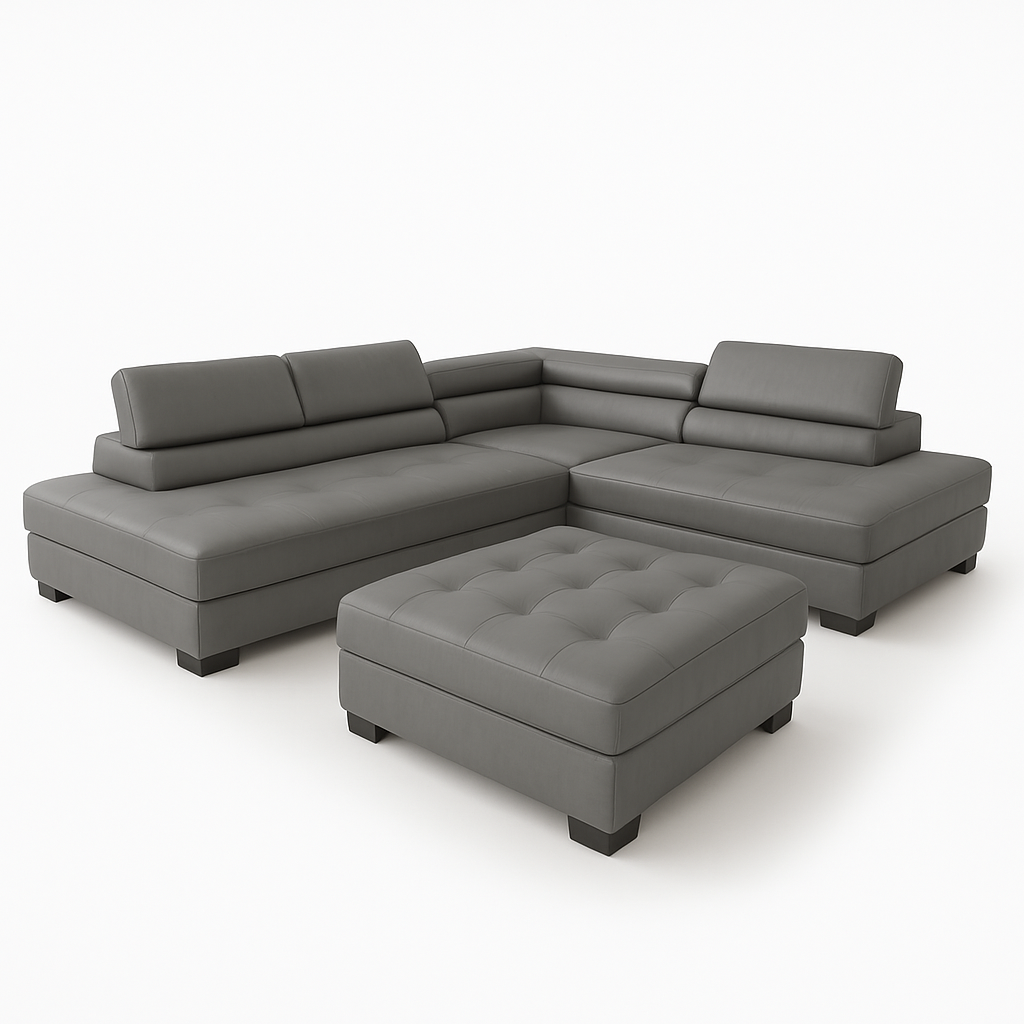 Hamilton Corner L Shape Sofa-PU – Designer Concepts - Furniture Store ...