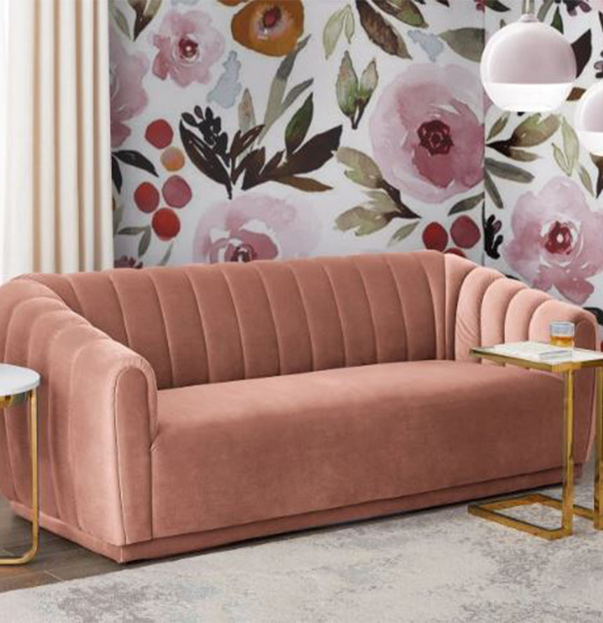 Ludovica Three Seater Stripe Couch – Designer Concepts - Furniture ...