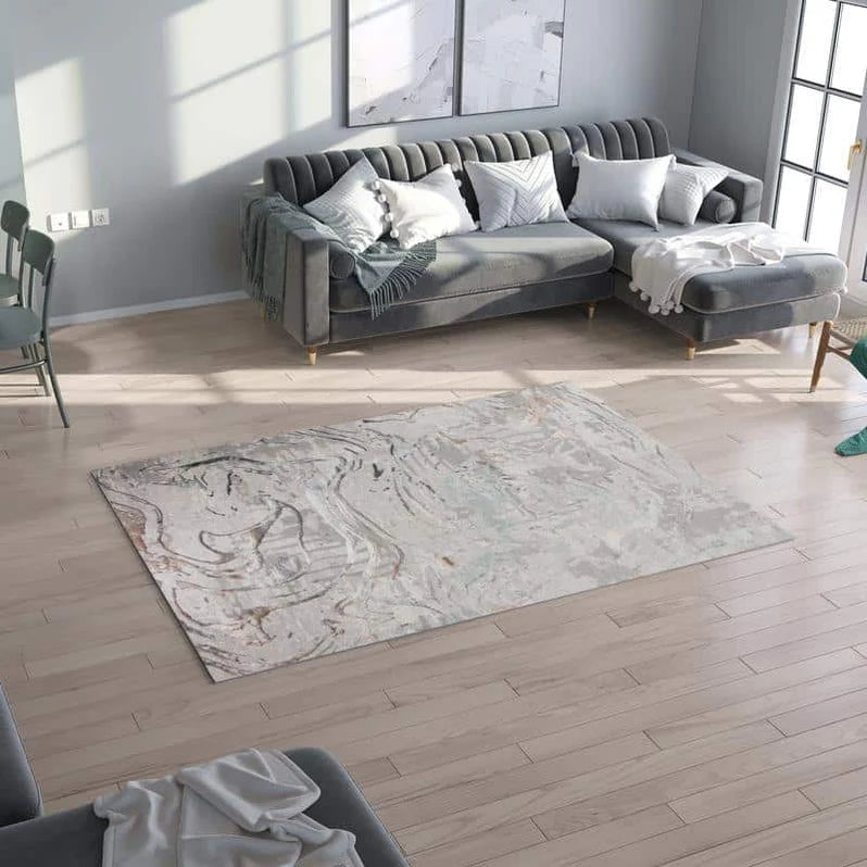 Artist Grey Wave Rug – 200cm x 290cm – Designer Concepts - Furniture ...